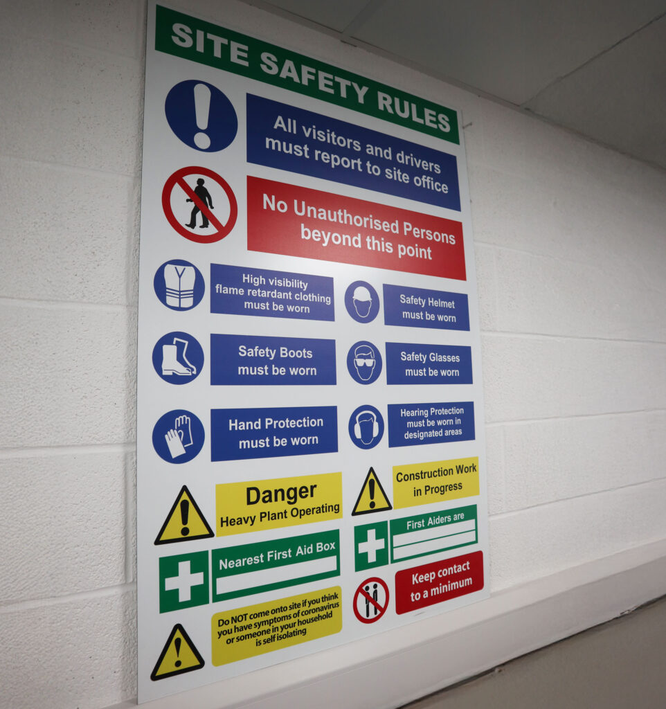 Construction Site Signs & Safety Signage | Signworks UK & Ireland