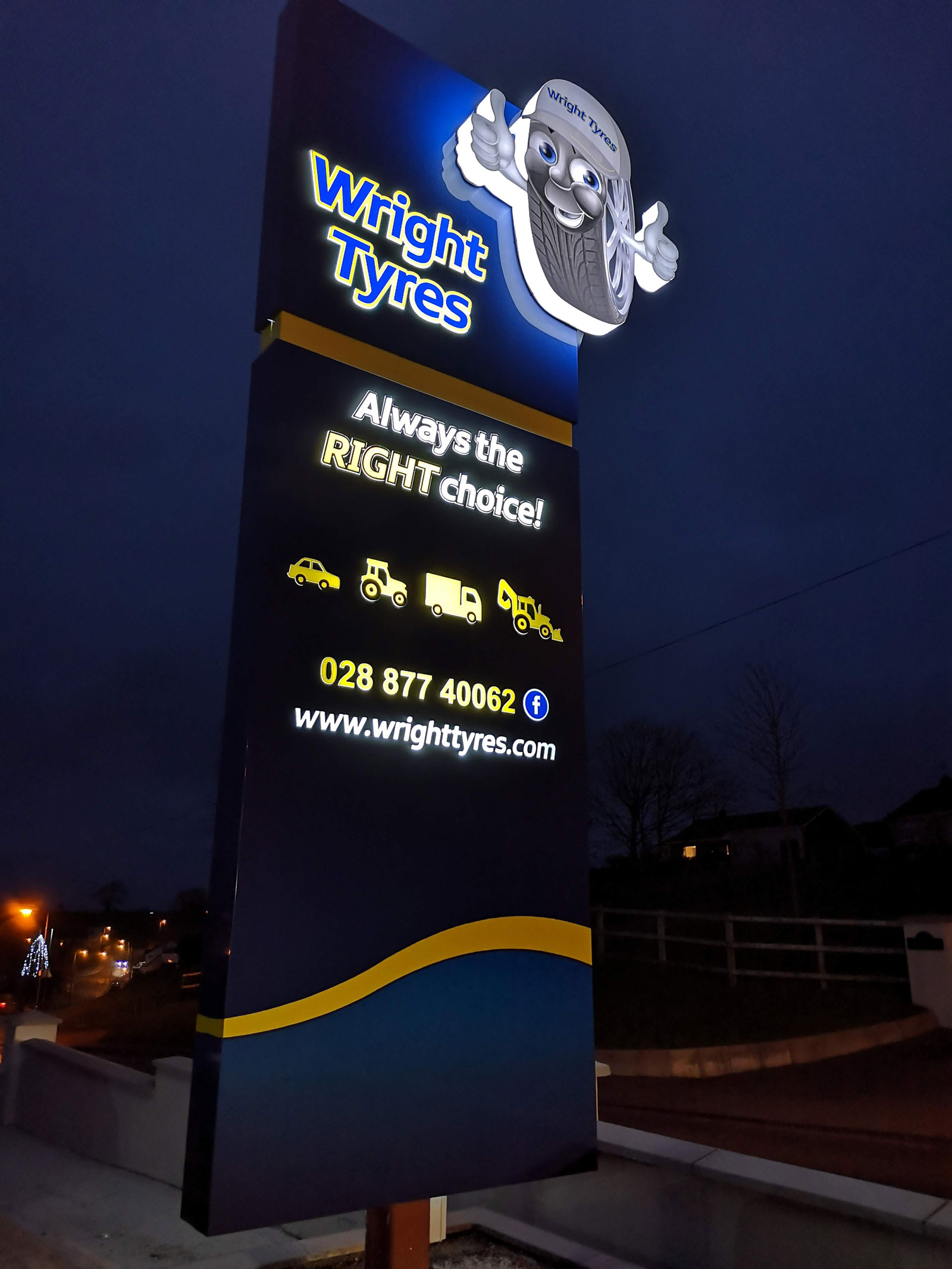 Illuminated Signs & LED Business Signs | Signworks UK & Ireland